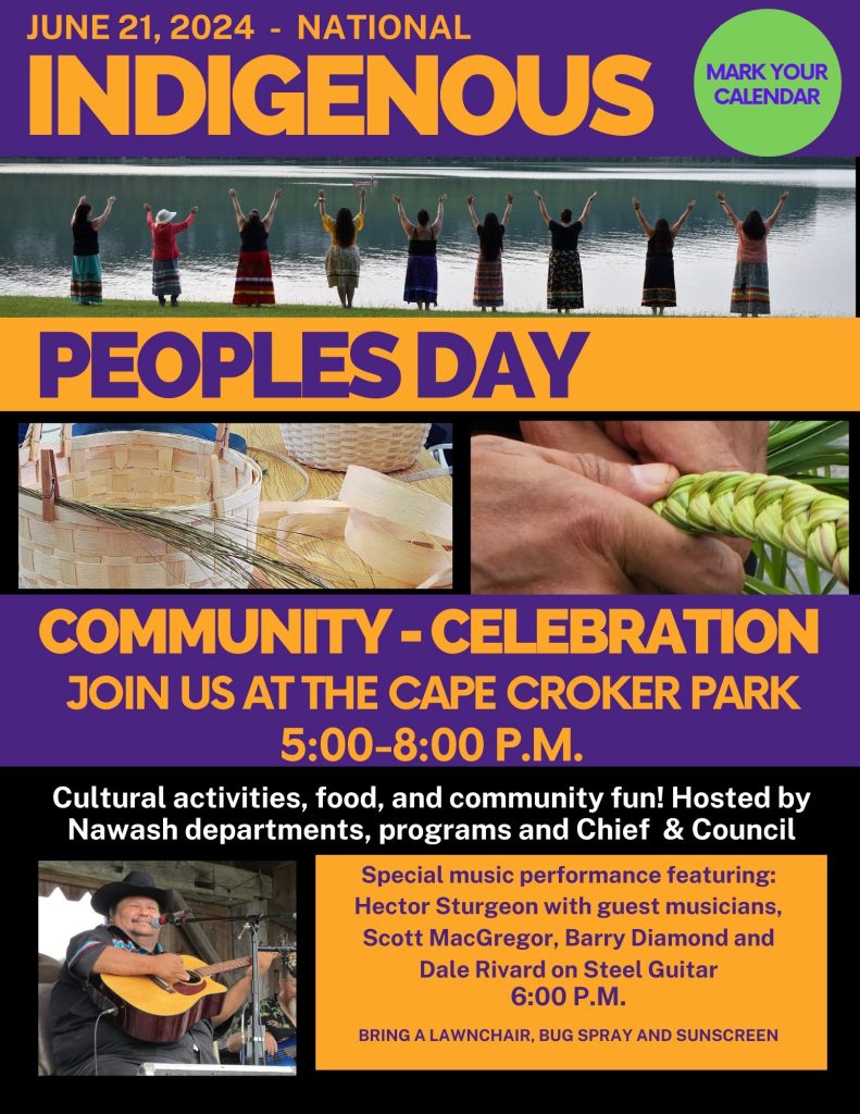 indigenous peoples day flyer – Chippewas of Nawash Unceded First Nation