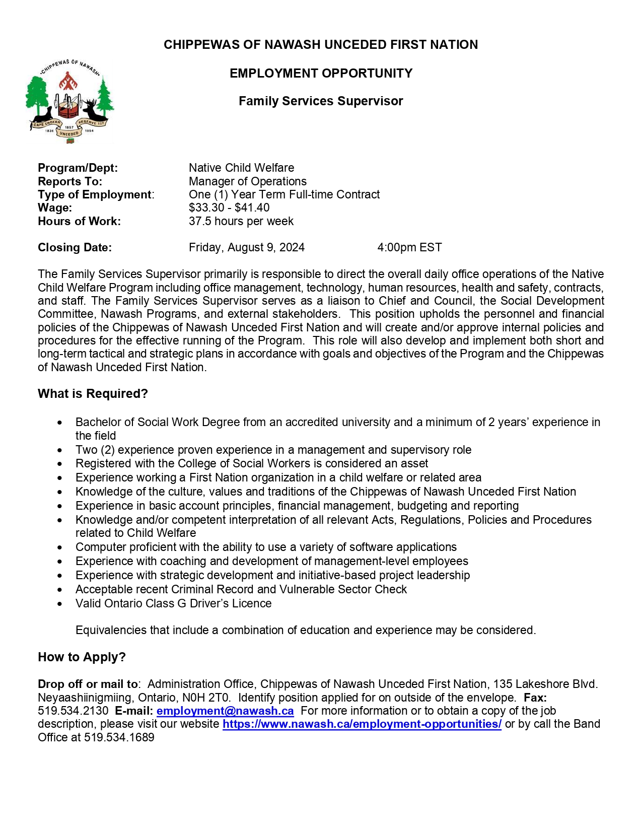 Chippewas of Nawash Unceded First Nation