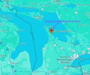 Location Map – Chippewas of Nawash Unceded First Nation